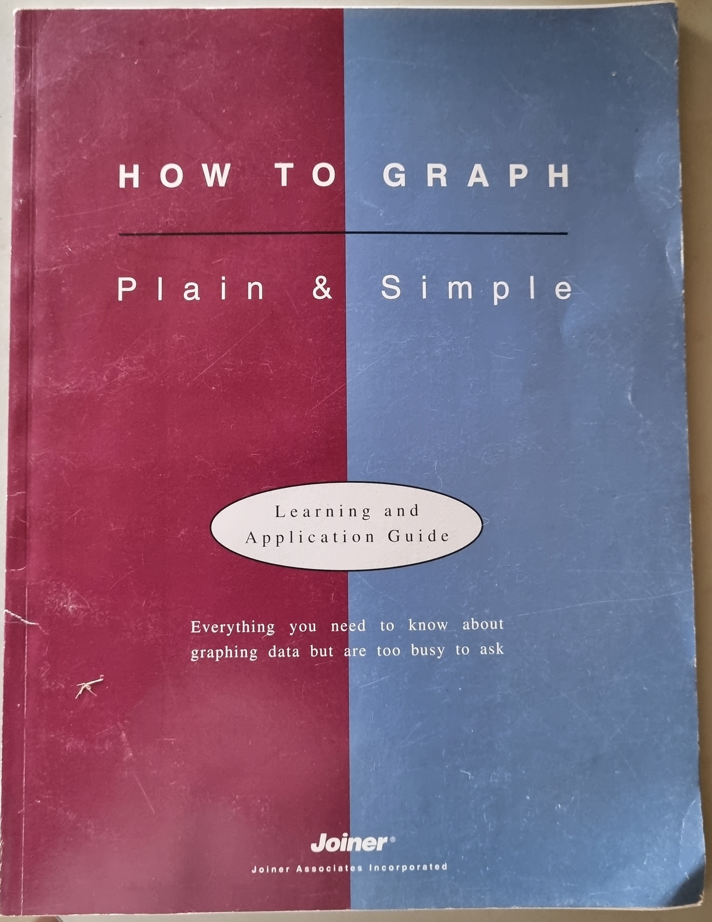 How To Graph Plain & Simple: Learning And Application Guide by Joiner ...